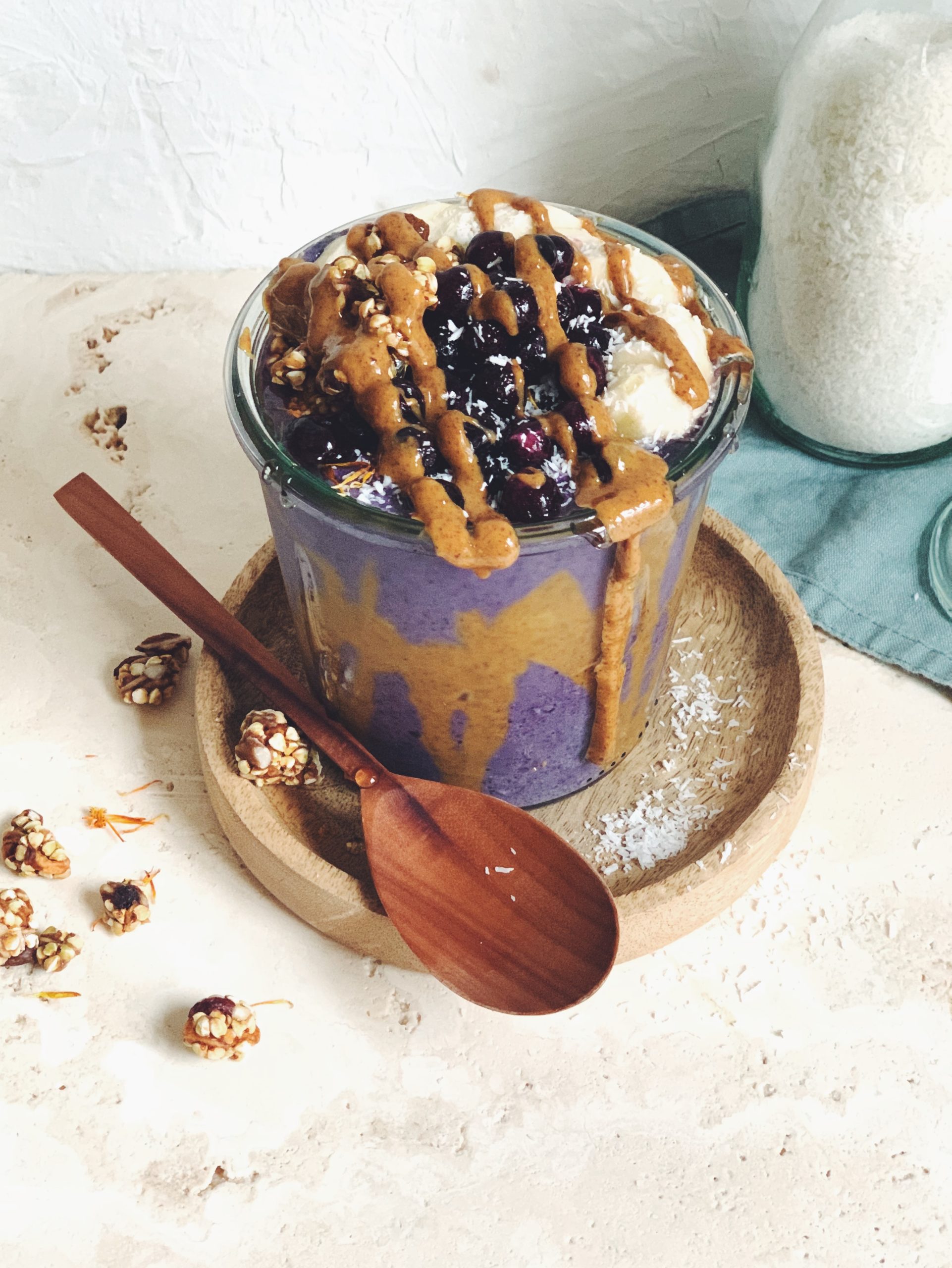 Blueberry Blend Up Smoothie - My New Roots Grow