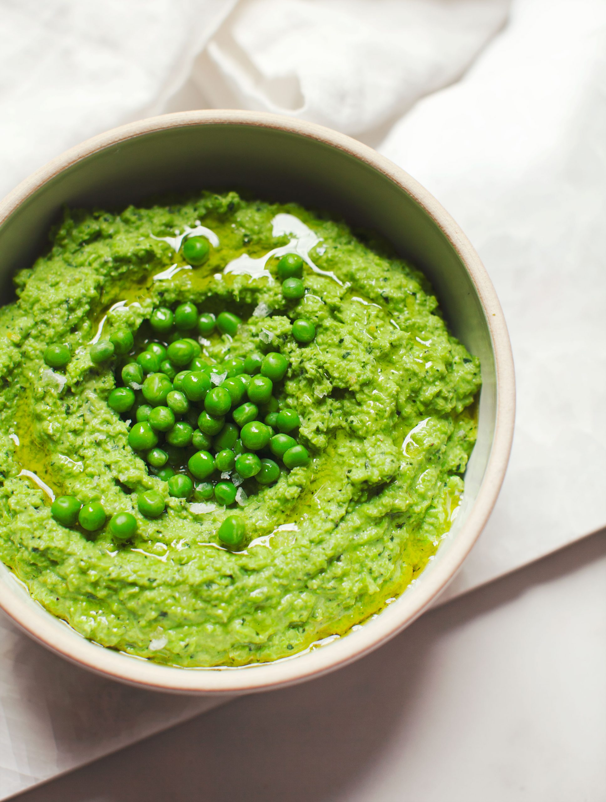 Minty Pea Dip - My New Roots Grow