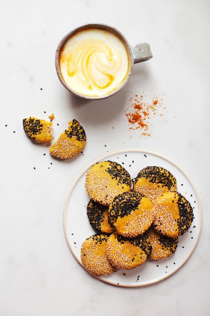 Golden Milk Moon Cookies - My New Roots Grow