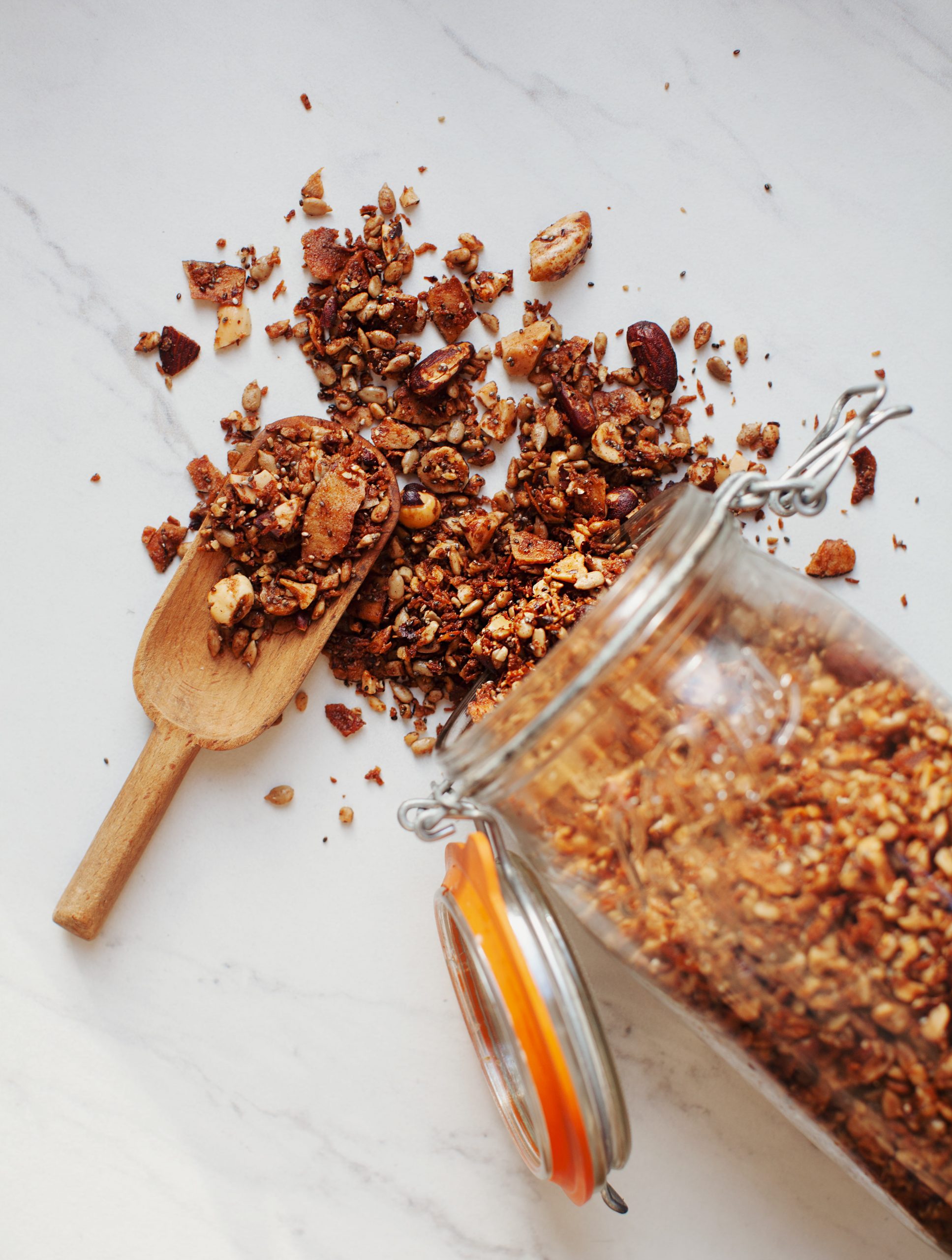 Maple Cinnamon Grain-Free Granola - My New Roots Grow